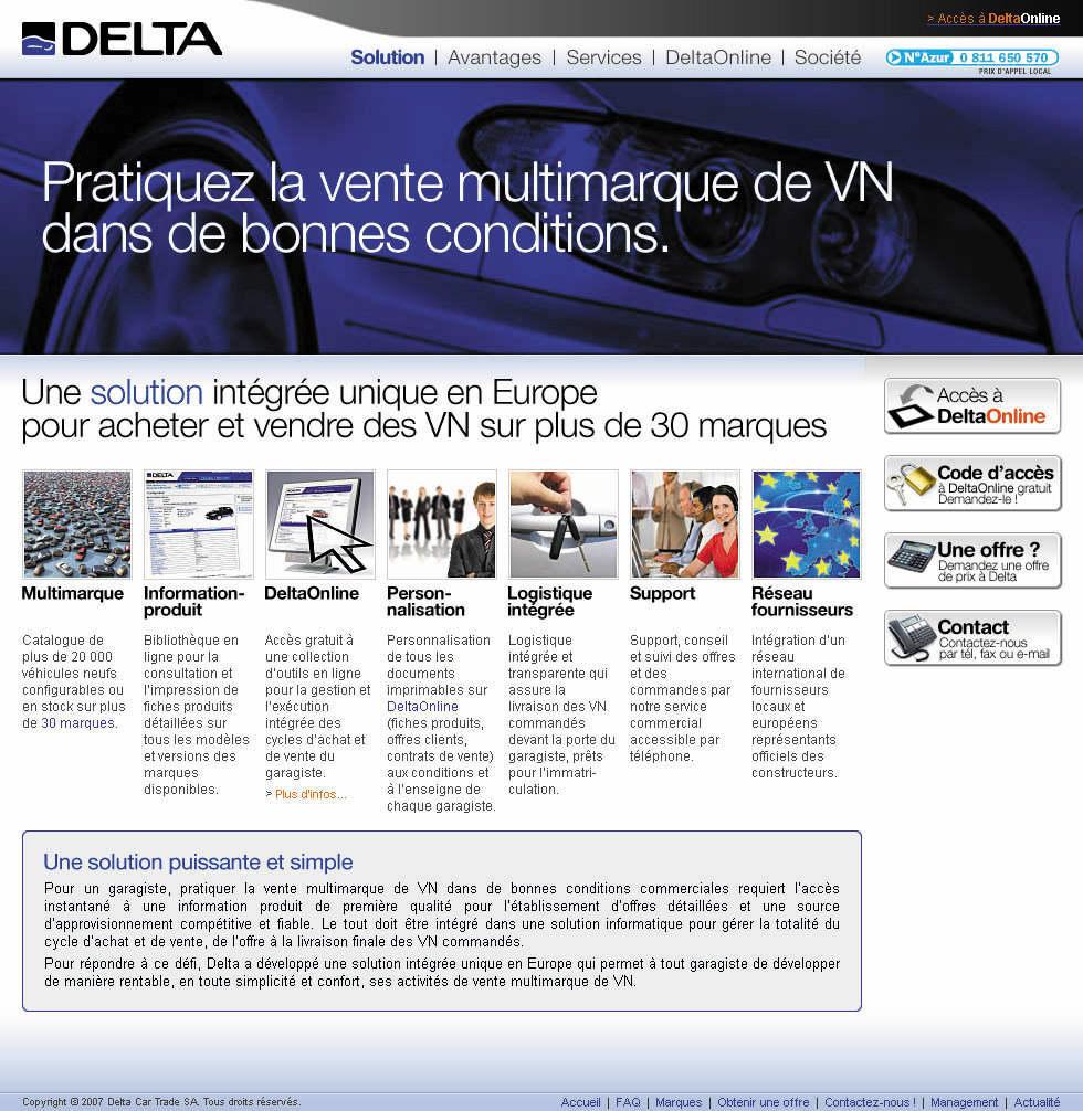 Diaporama et photos - Delta Car fait campagne auprès des agents | L'Argus