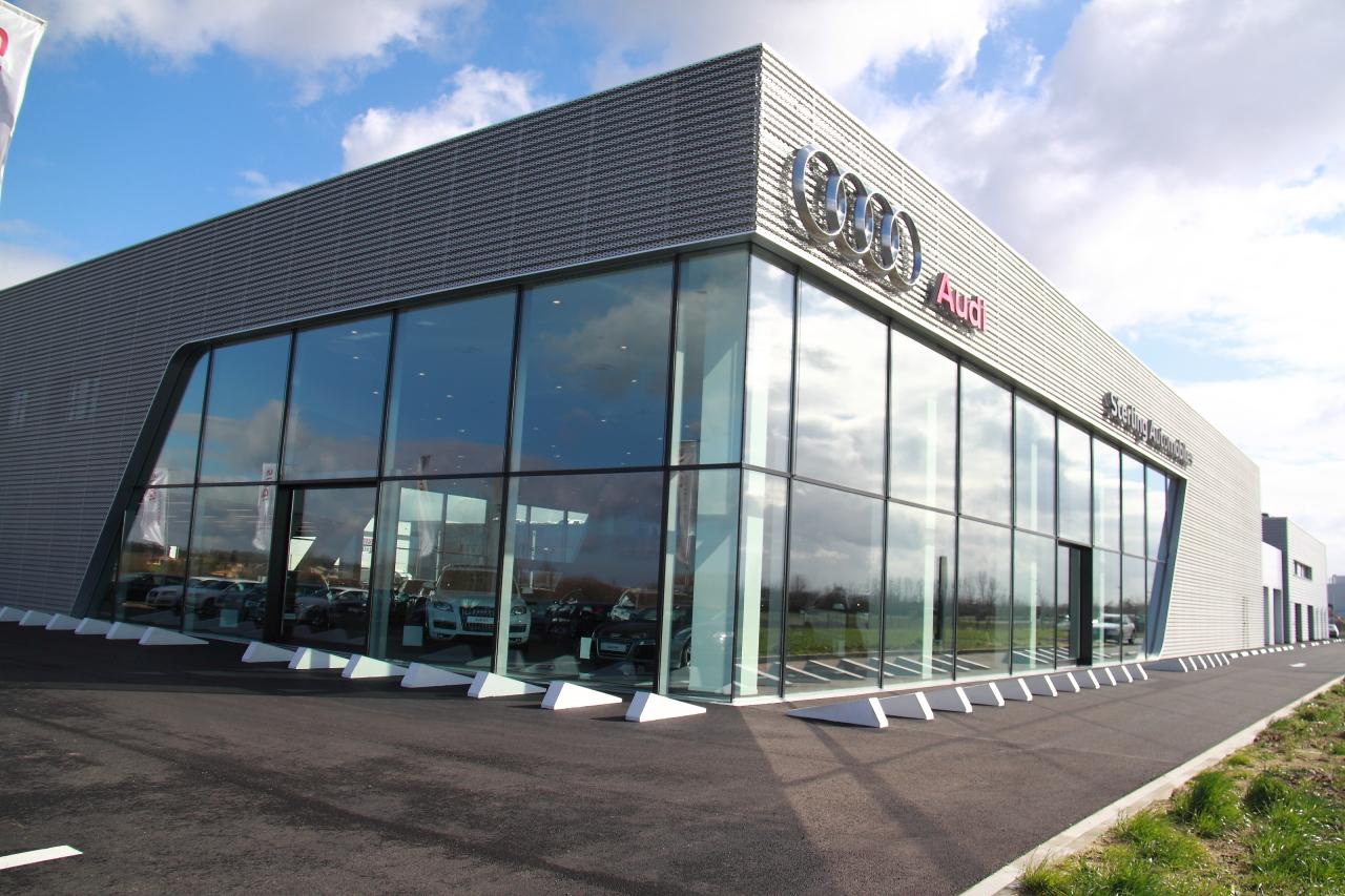 Diaporama et photos - De Boussac ouvre un des plus grands Terminal Audi ...