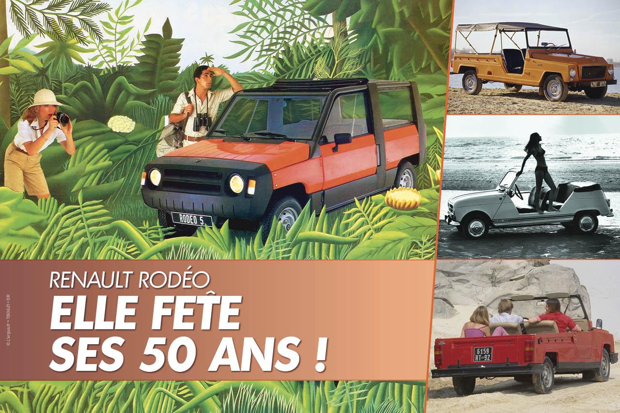 Renault Rodéo. La Méhari au losange fête ses 50 ans