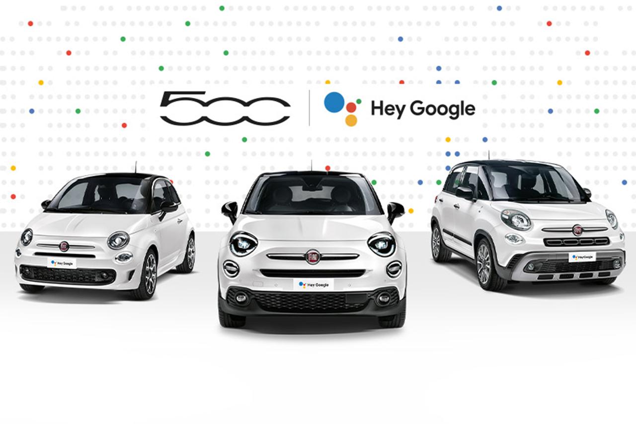 Fiat 500 Hey Google (2021). Une série spéciale colorée et connectée