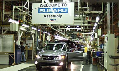 Diaporama et photos - Fuji Heavy (Subaru) sort du rouge en 2010-2011 ...