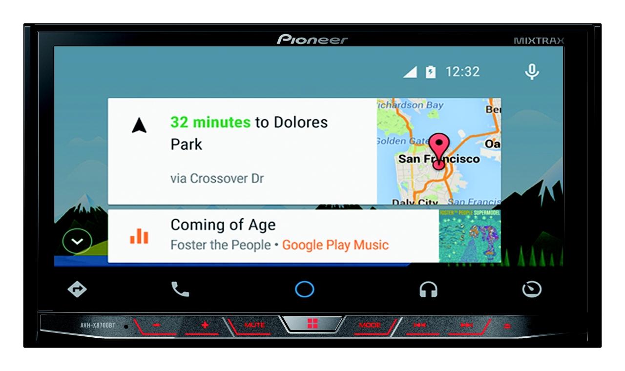 Photo 3 - CES 2015 : Pioneer propose une solution connectée Android Auto