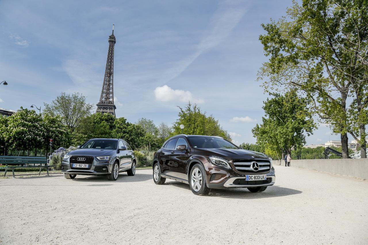 Photo 3 - Mercedes GLA vs Audi Q3 : le match