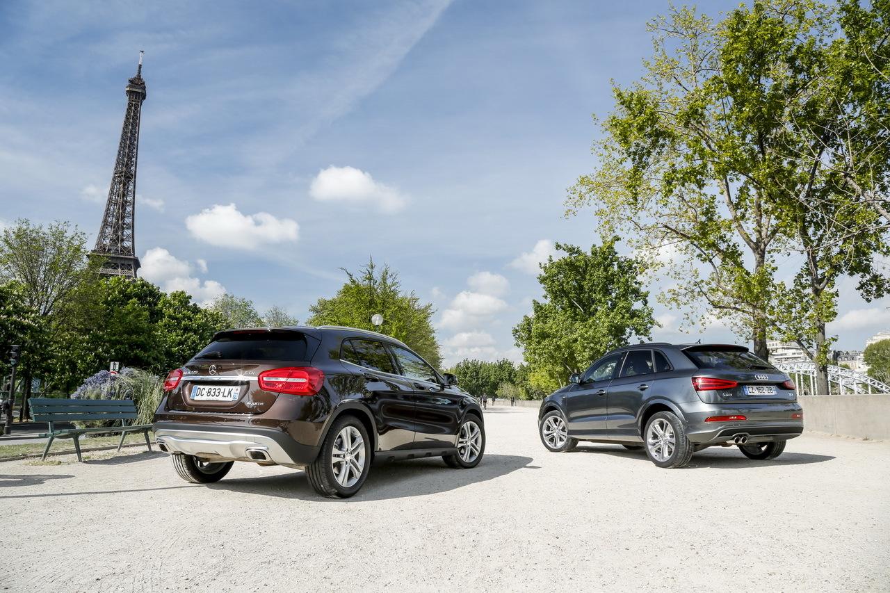 Photo 6 - Mercedes GLA vs Audi Q3 : le match