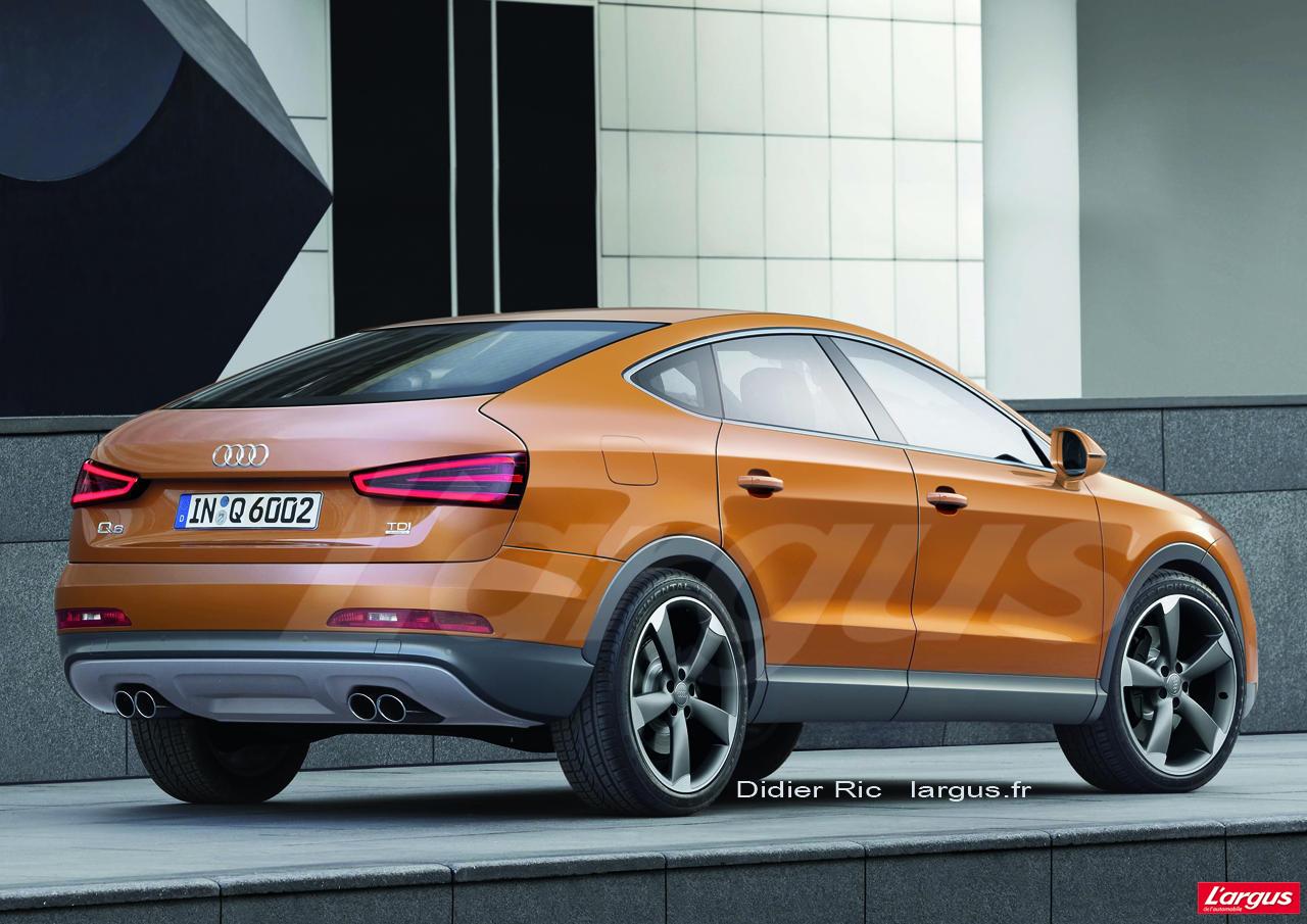 Diaporama et photos - Audi Q6 Sportback : L'anti BMW X6 | L'Argus