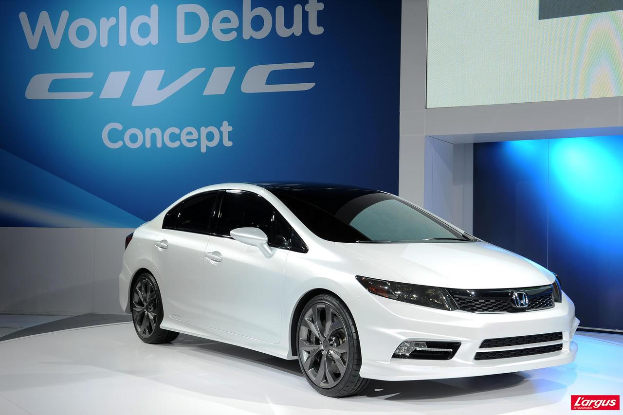 Détroit 2011 : Honda Civic Concept