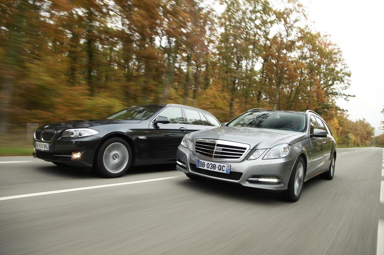 Match : BMW 520d Touring / Mercedes E220 CDI SW