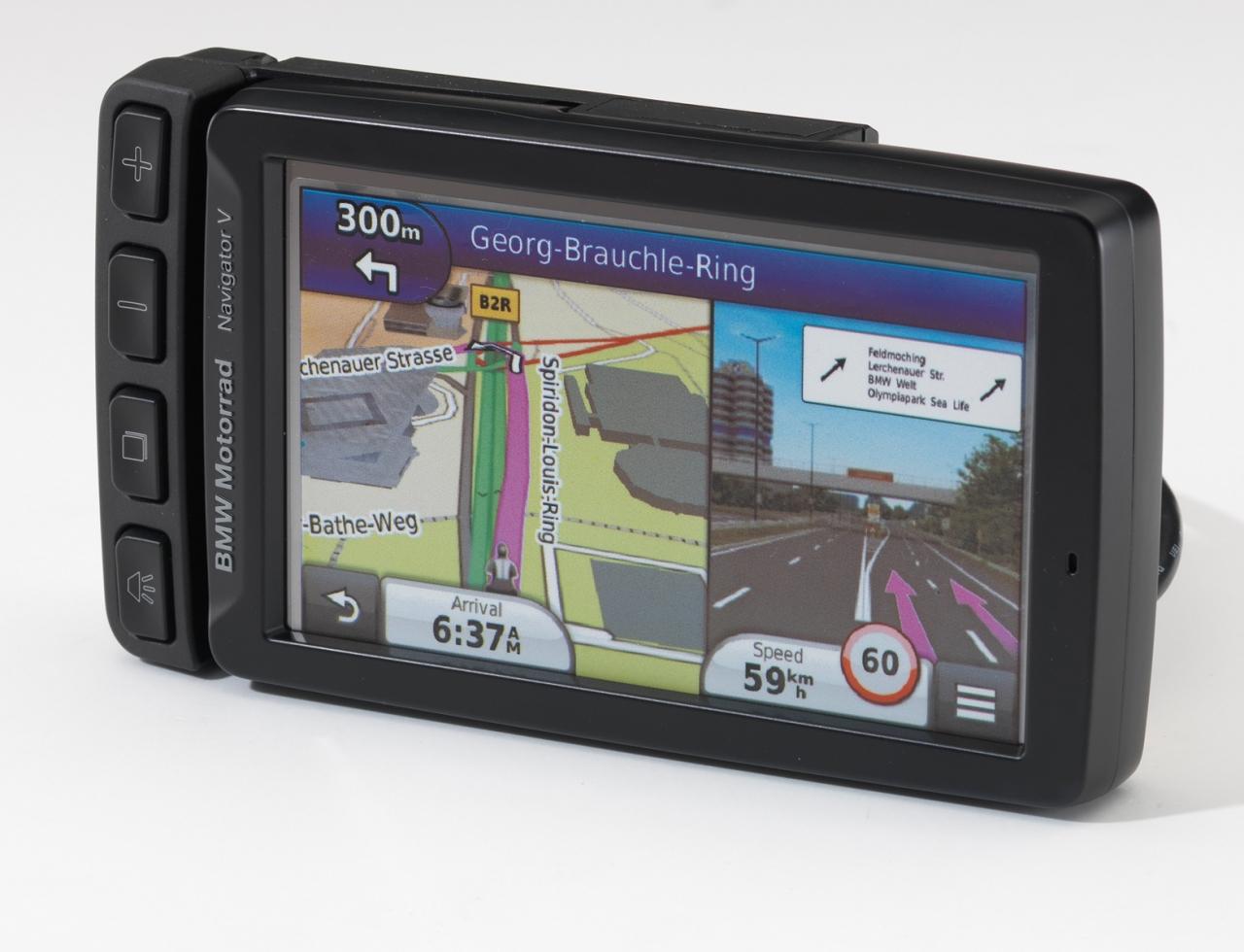 BMW Motorrad adopte le GPS Navigator V développé par Garmin