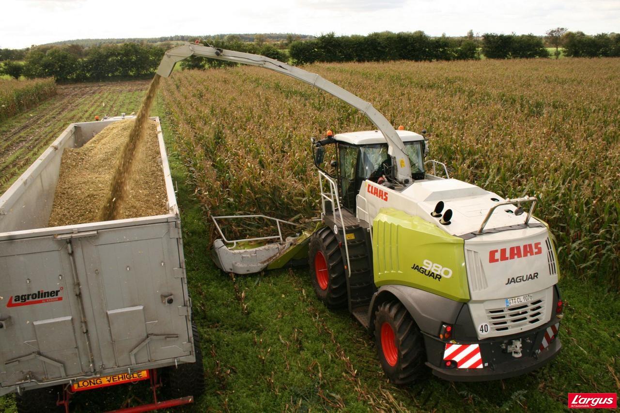 Diaporama et photos - Les ensileuses Jaguar de Claas consomment ...