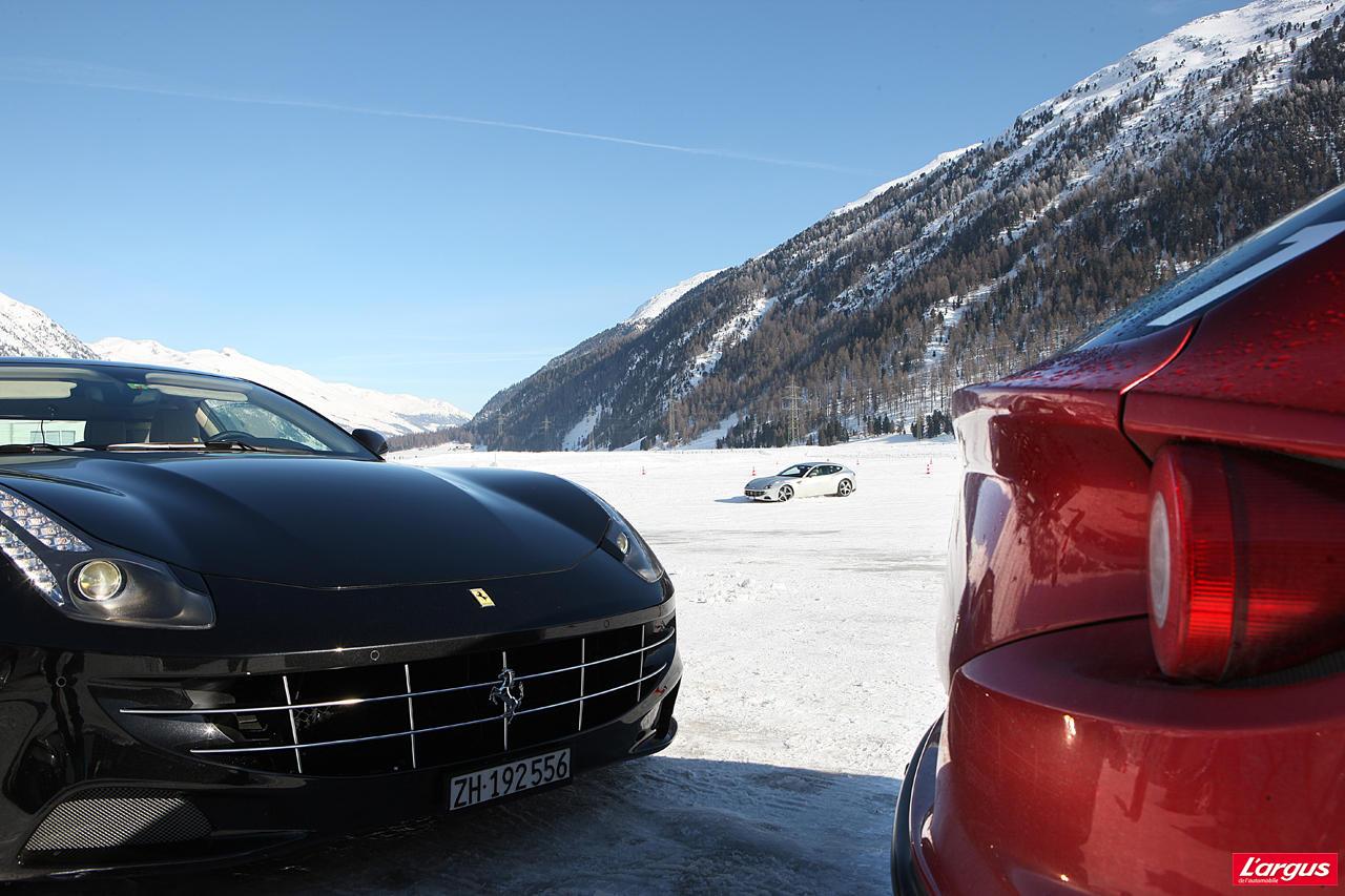 Ferrari on ice, extrême sensation
