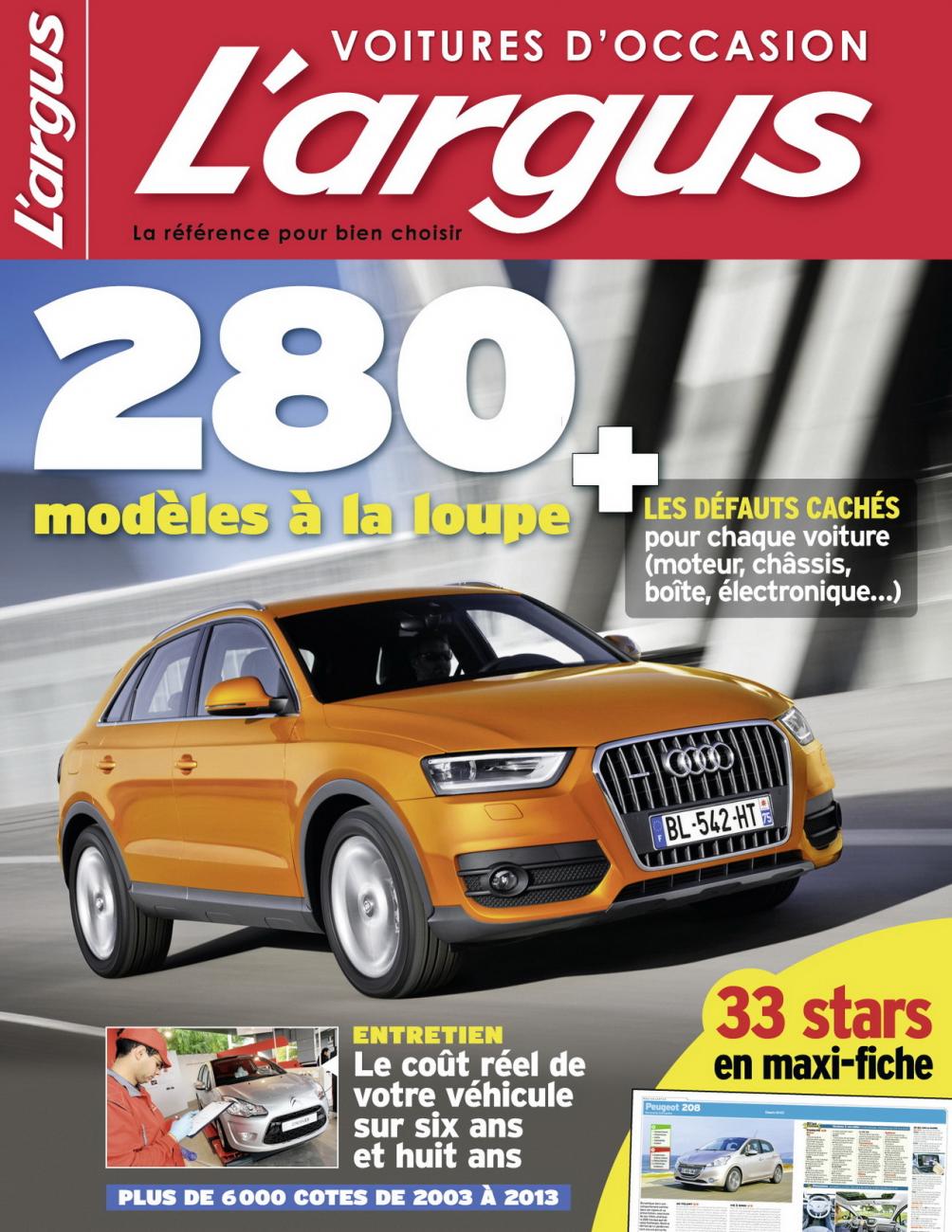 L'argus voiture d'occasion nouvelle formule du guide d'achat occasion