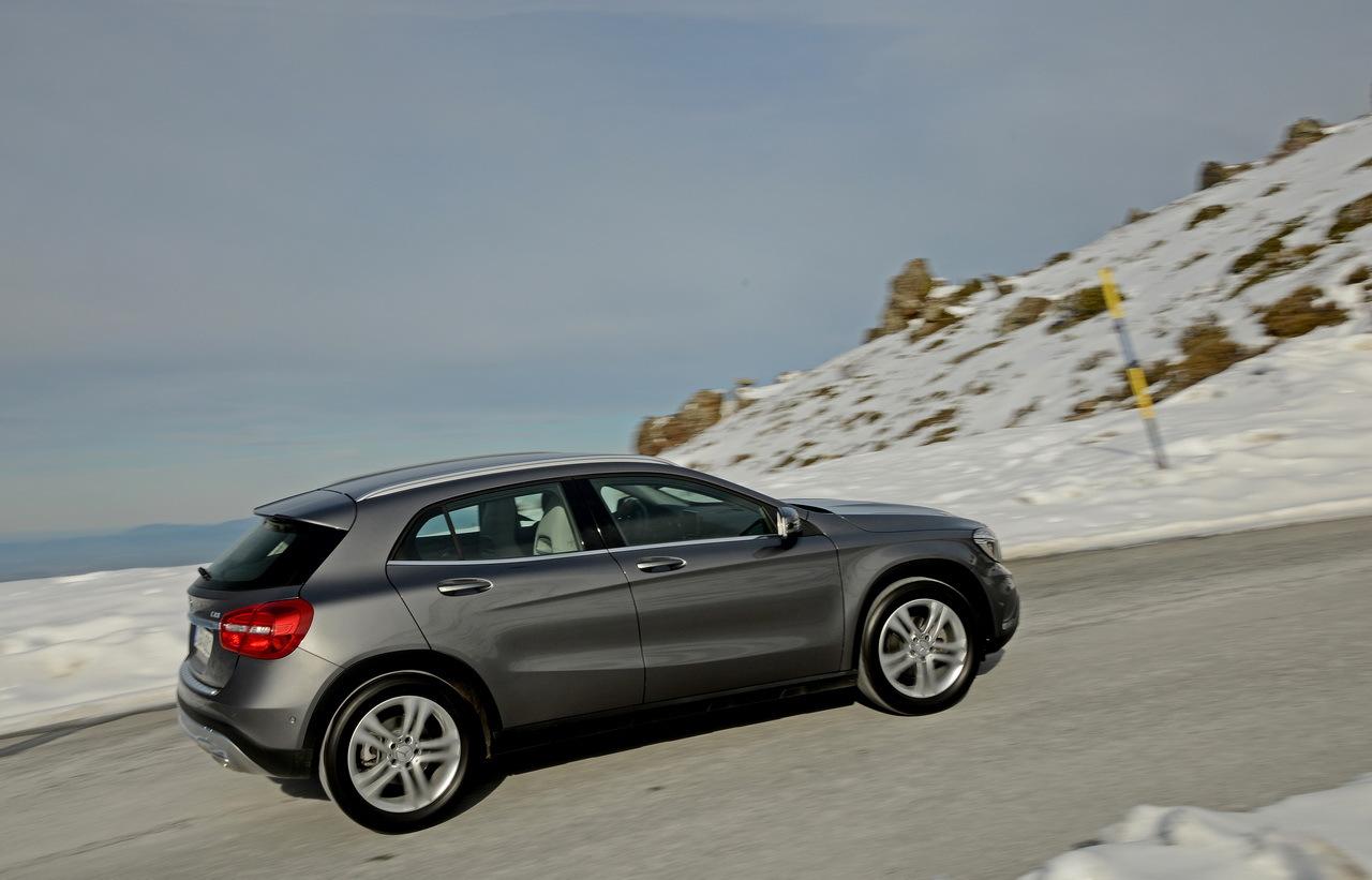 Photo 28 - Essai du Mercedes GLA (2014) : un avant goût de 4X4