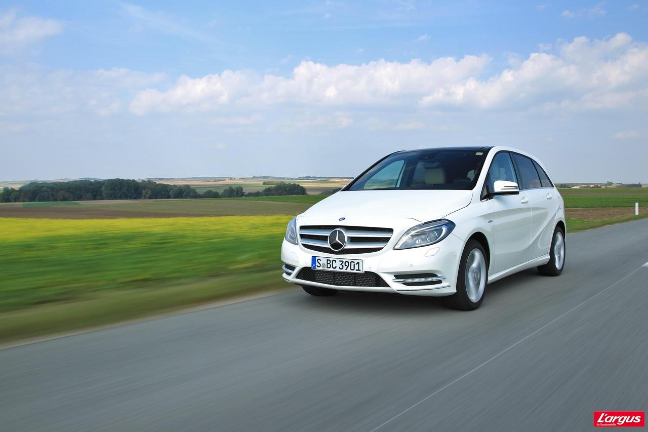 Le nouveau Classe B à l'essai