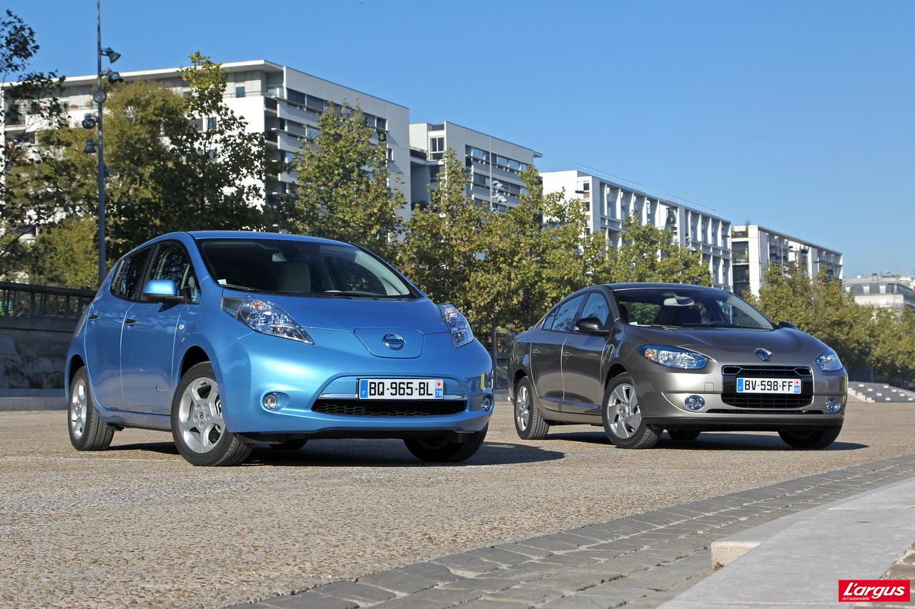 Essai Nissan Leaf vs Renault Fluence ZE : comparatif 100% électrique