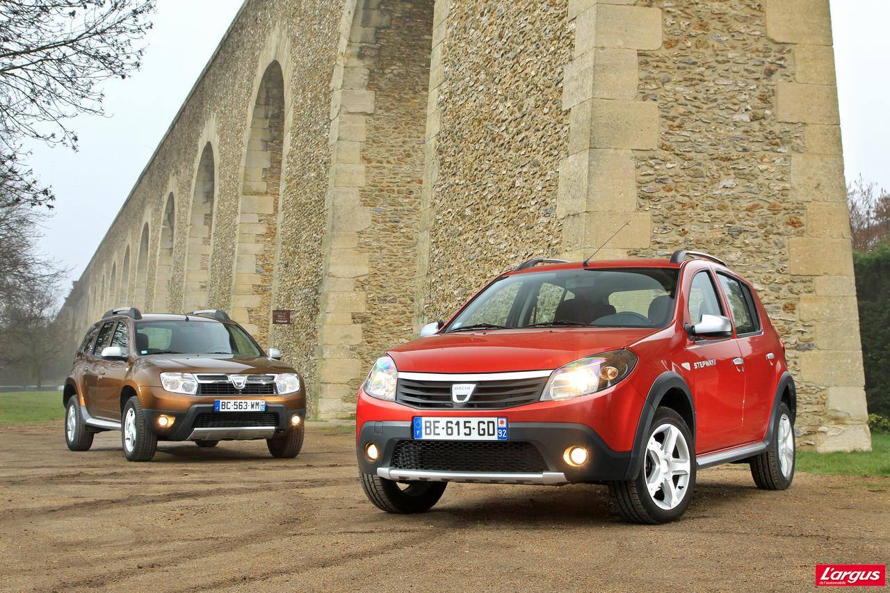 Diaporama et photos - Dacia Duster 4x2 ou Sandero Stepway pour sortir ...
