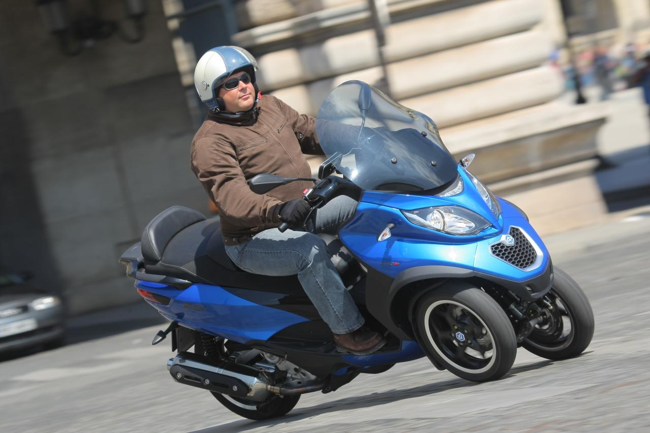 Essai du nouveau Piaggio MP3 500 LT ABS/ASR