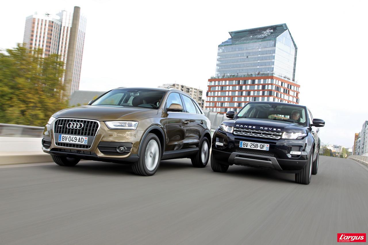 Diaporama et photos - Essai comparatif : l'Audi Q3 affronte le Land ...