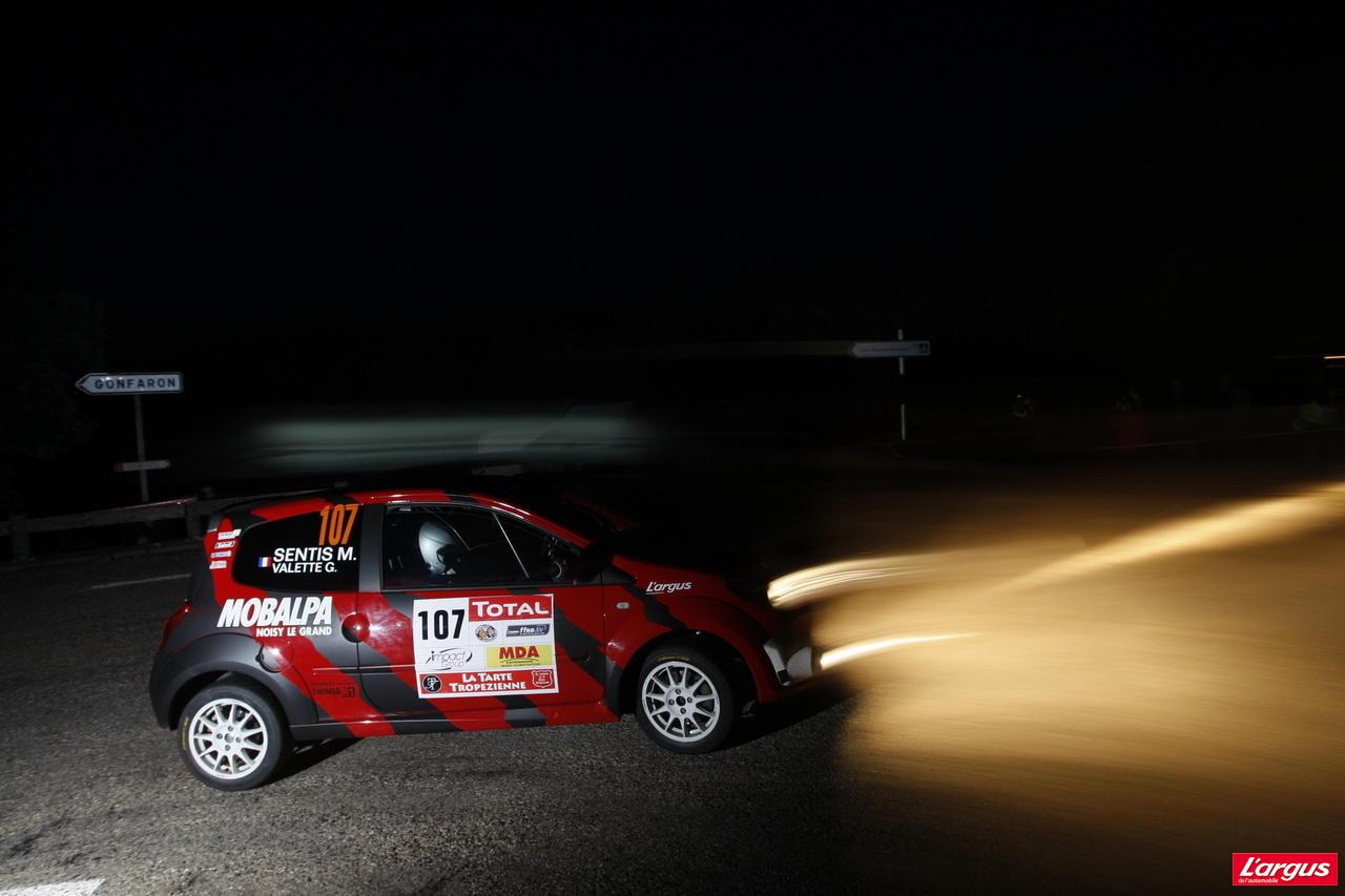 L'argus au rallye du Var 2011 en Twingo R1