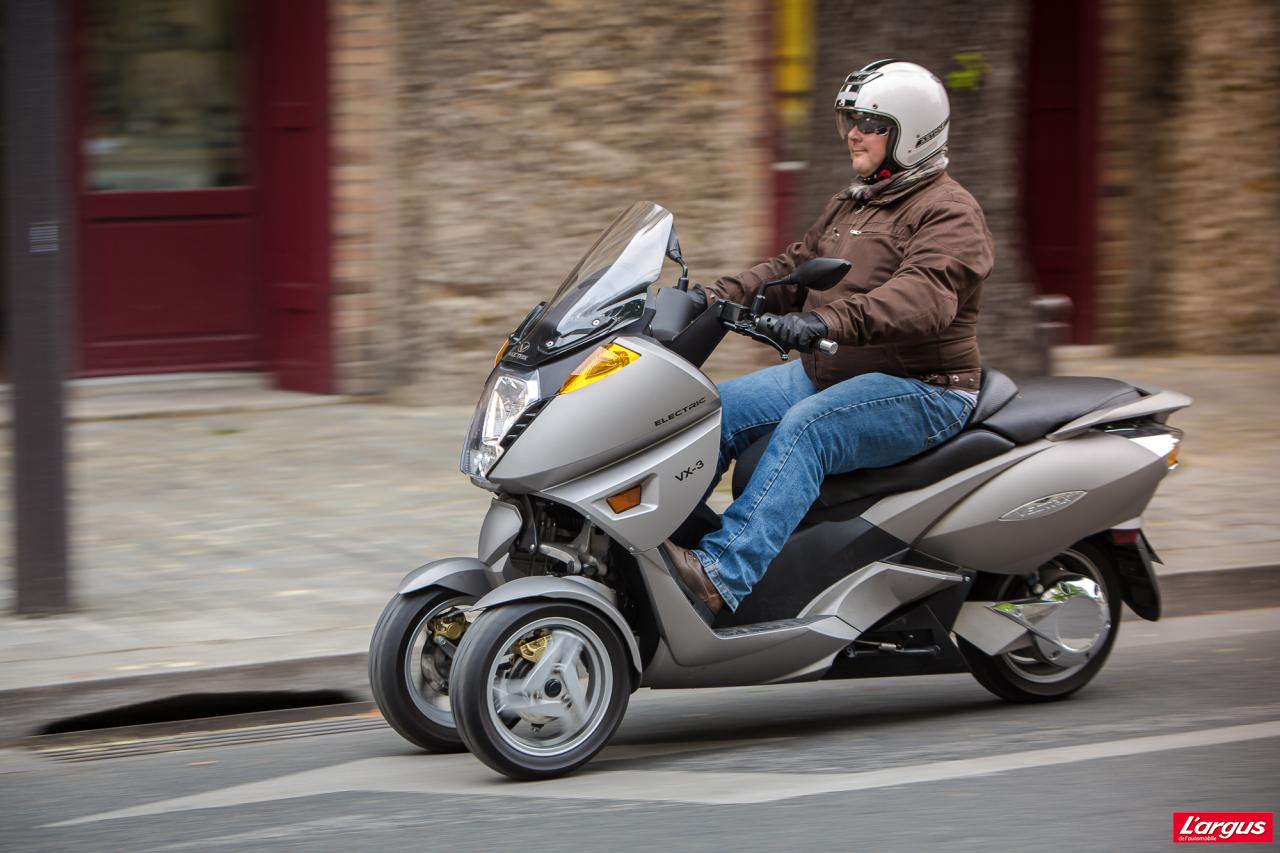 Photo 21 - Vectrix VX-3 : le trois roues électrique se pose en nouvelle référence