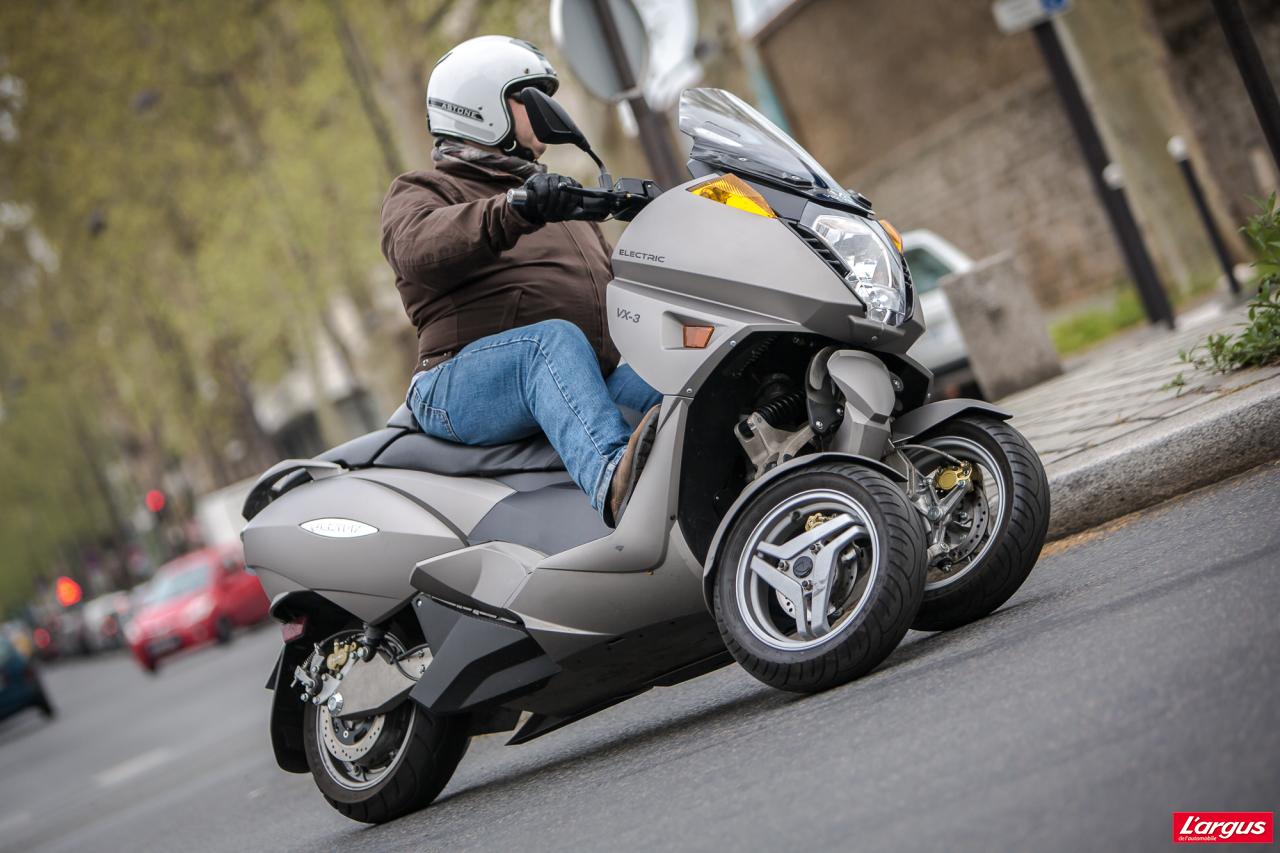 Photo 20 - Vectrix VX-3 : le trois roues électrique se pose en nouvelle ...