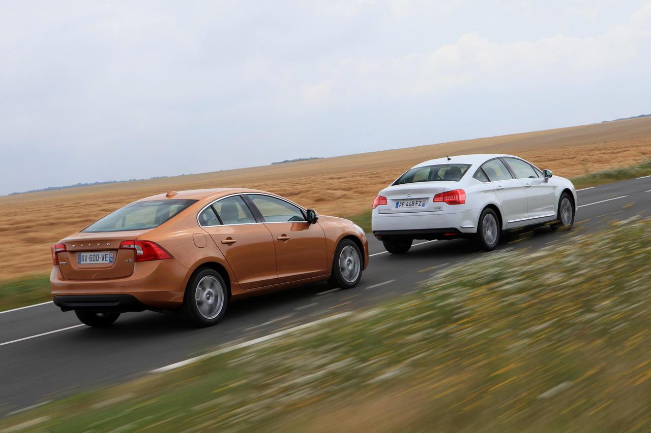 Photo 4 - Comparatif : Volvo S60 contre Citroën C5