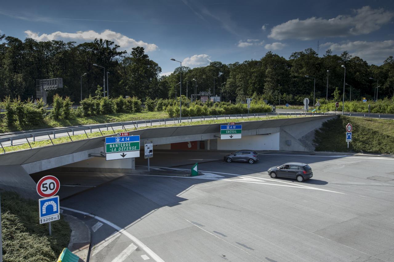 Photo 5 - tunnel duplex a86 - Prix des péages. Les routes, ponts et ...