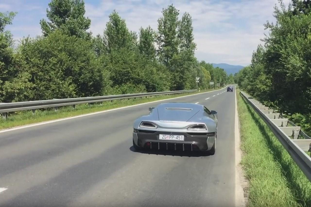 Vidéo. Le 0-100 km/h à bord de la Rimac Concept One