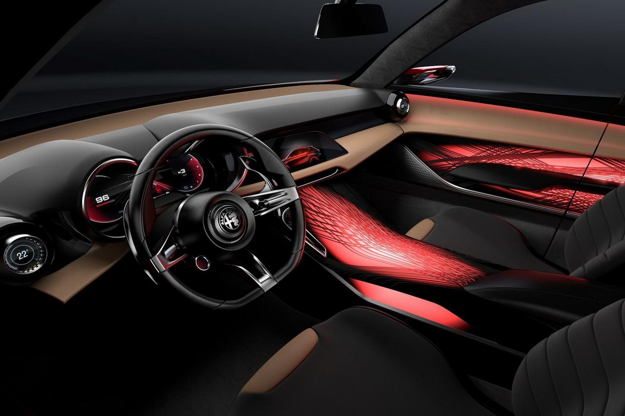 Photo 6 - alfa romeo tonale rouge interieur - Alfa Romeo Tonale (2021 ...