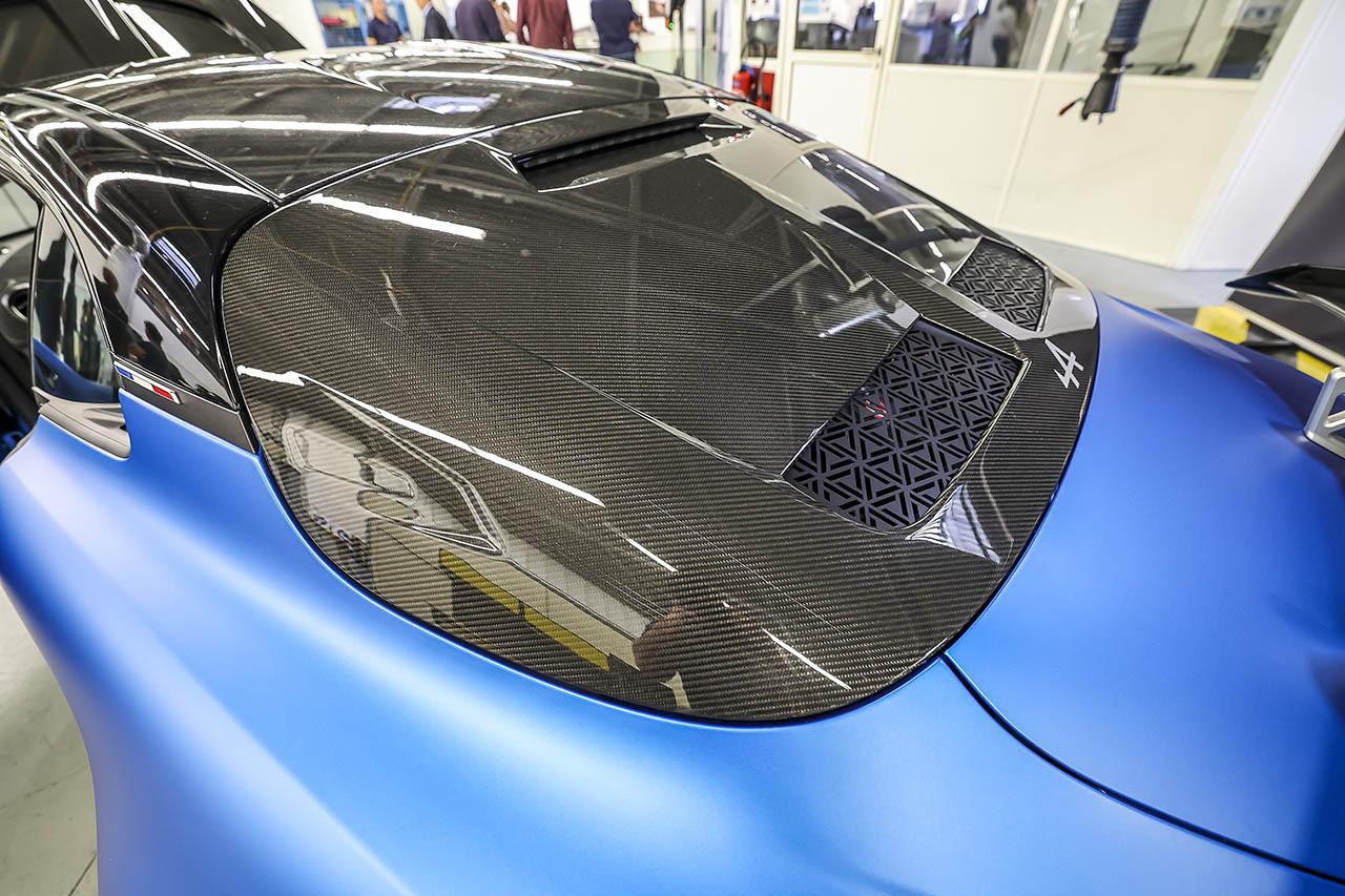 Photo 18 - Alpine A110 R capot arriere carbone - Alpine A110 R (2022 ...