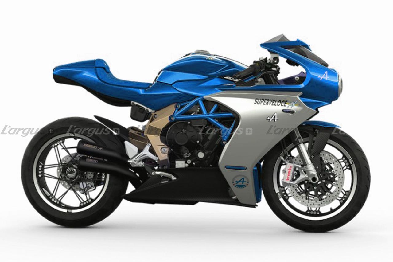Photo 8 - illustration MV Agusta Alpine - MV Agusta Superveloce Alpine ...