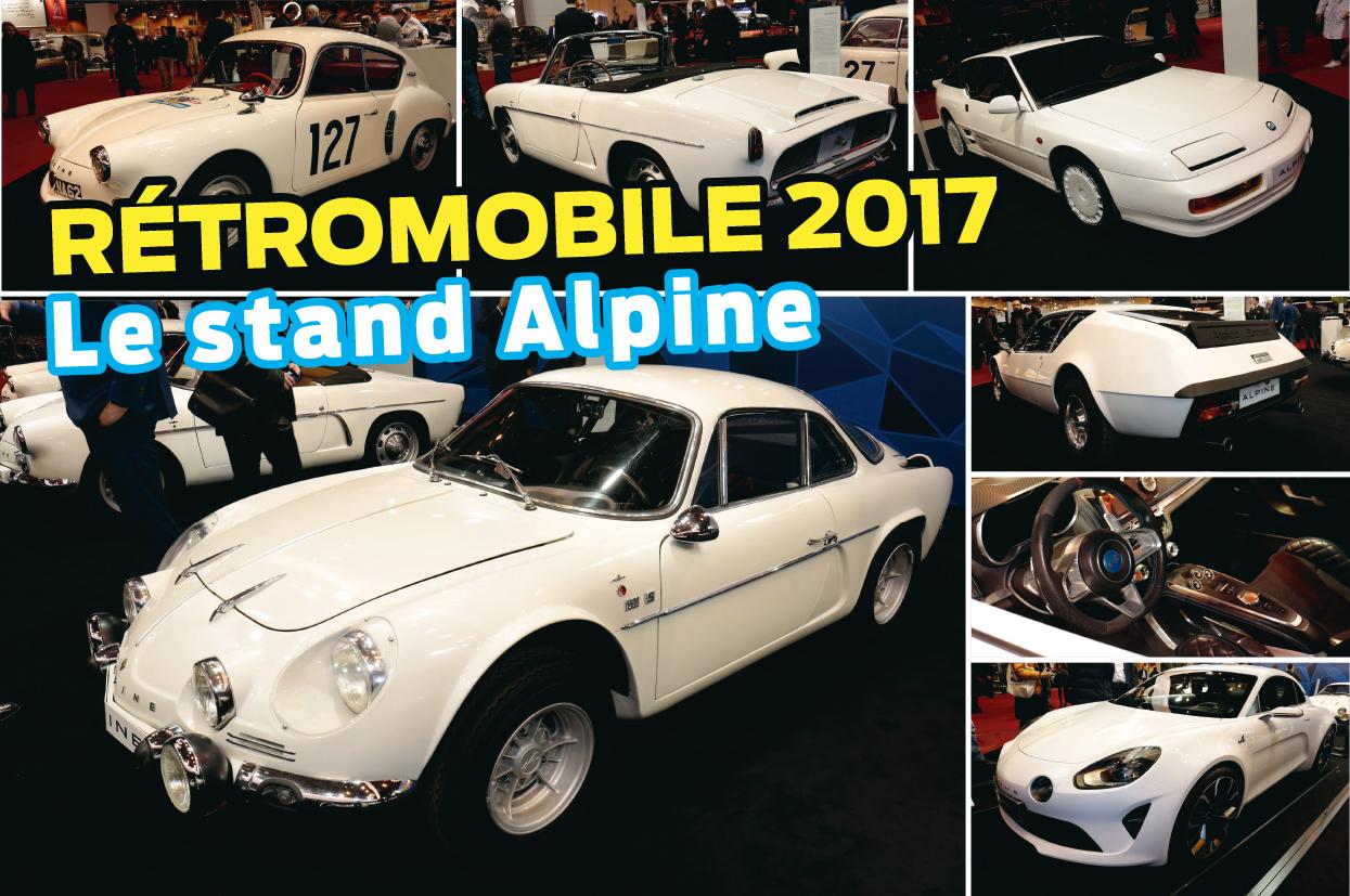 Diaporama et photos - Alpine à Rétromobile 2017 : six modèles ...