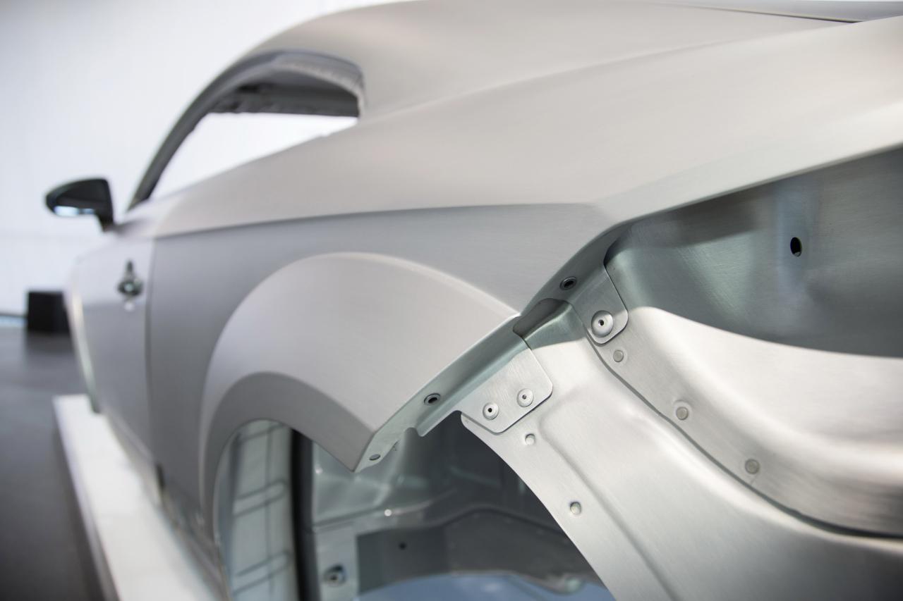 Photo 2 - structure châssis audi TT - L'aluminium, c'est tout sauf une ...
