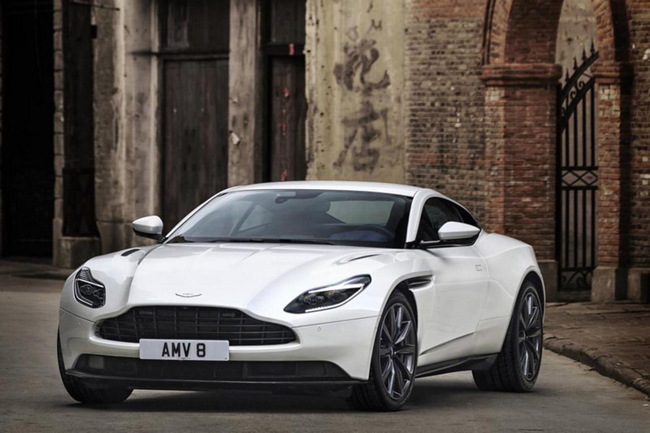 Photo 9 - aston martin DB11 V8 blanche - Aston Martin DB11 : désormais ...