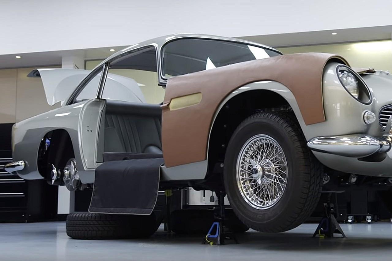 Diaporama et photos - Aston Martin DB5. Les secrets des gadgets de ...