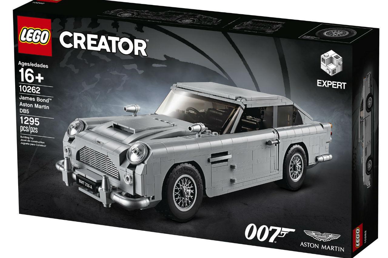 Diaporama et photos - L'Aston Martin DB5 Lego en 1 295 pièces ! | L'Argus
