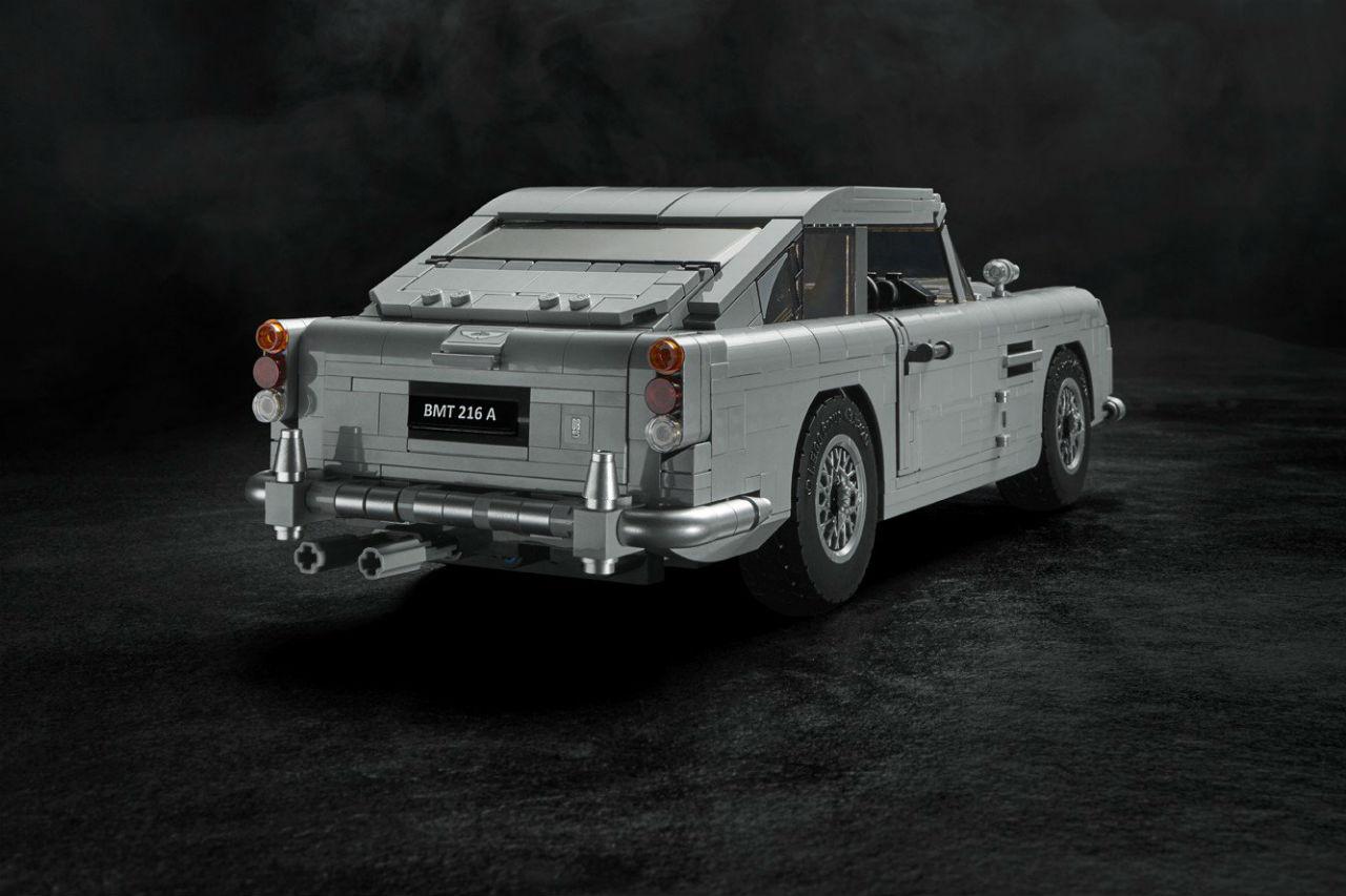 Diaporama et photos - L'Aston Martin DB5 Lego en 1 295 pièces ! | L'Argus