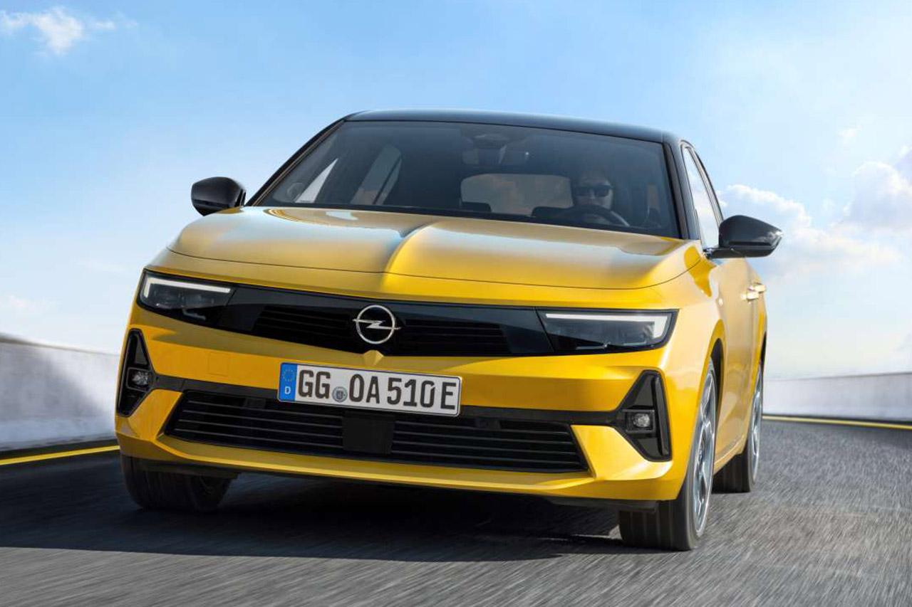 Photo 2 - opel astra sixième génération jaune - Opel : « La marque est ...