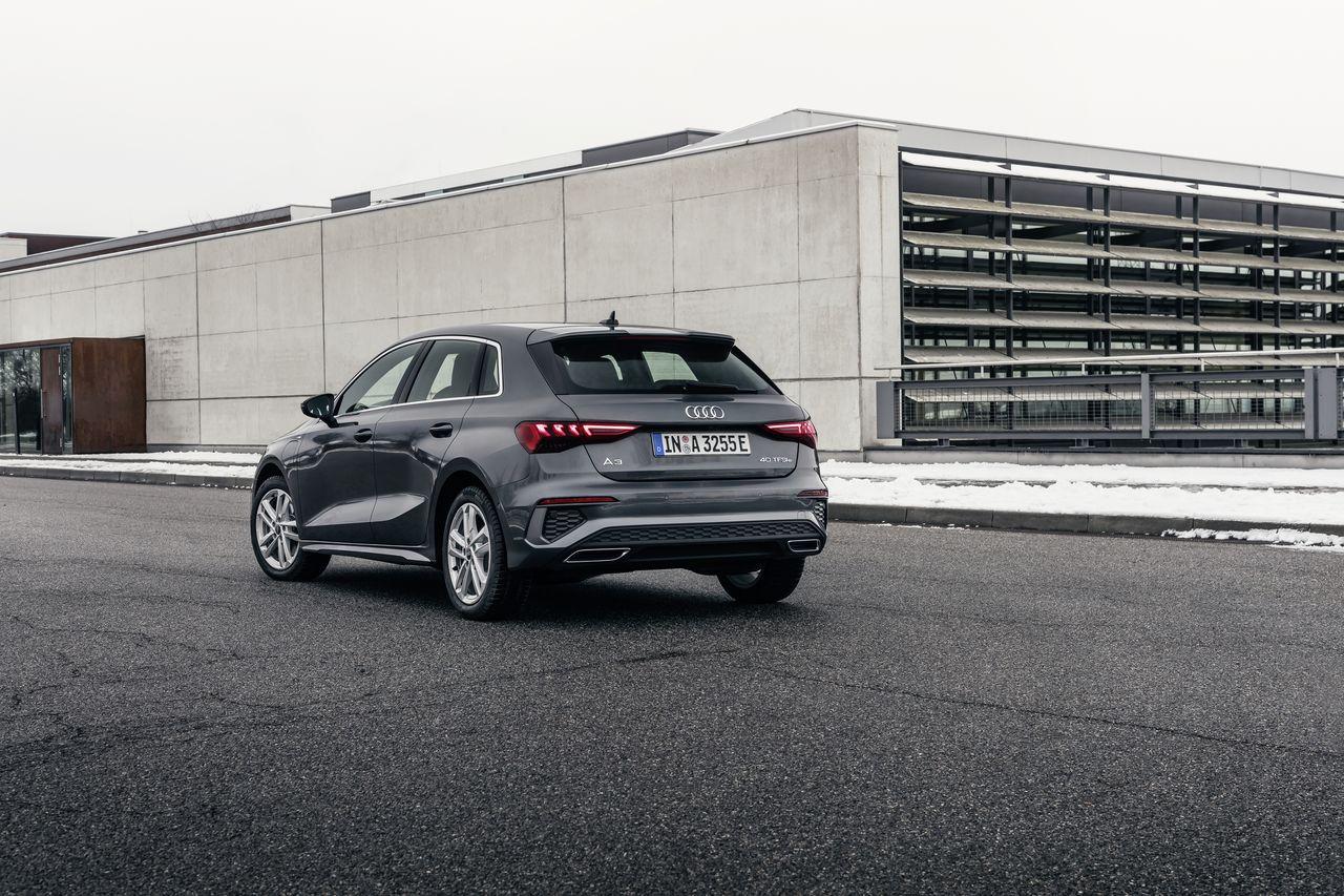 Photo 24 - Audi A3 gris Daytona - Essai Audi A3 Sportback 40 TFSI e, l ...