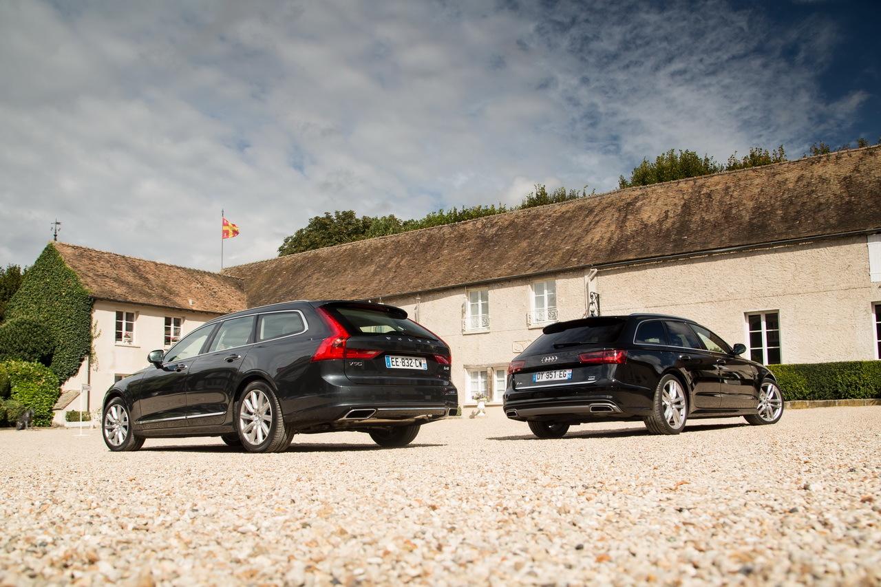 Photo 44 - audi a6 avant sline vs volvo 90 inscription - Essai ...