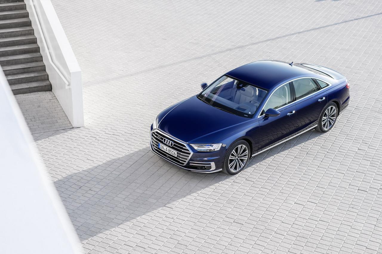 Photo 1 - Audi A8 2017 vue avant - Essai Audi A8 (2017) : le luxe ne ...