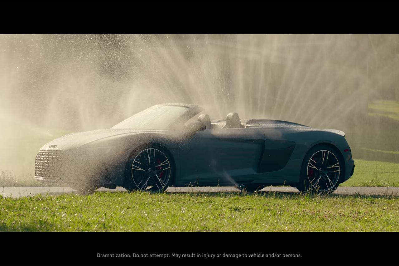 Photo 6 - audi r8 spyder eau - Audi. Un court-métrage décalé plein d ...