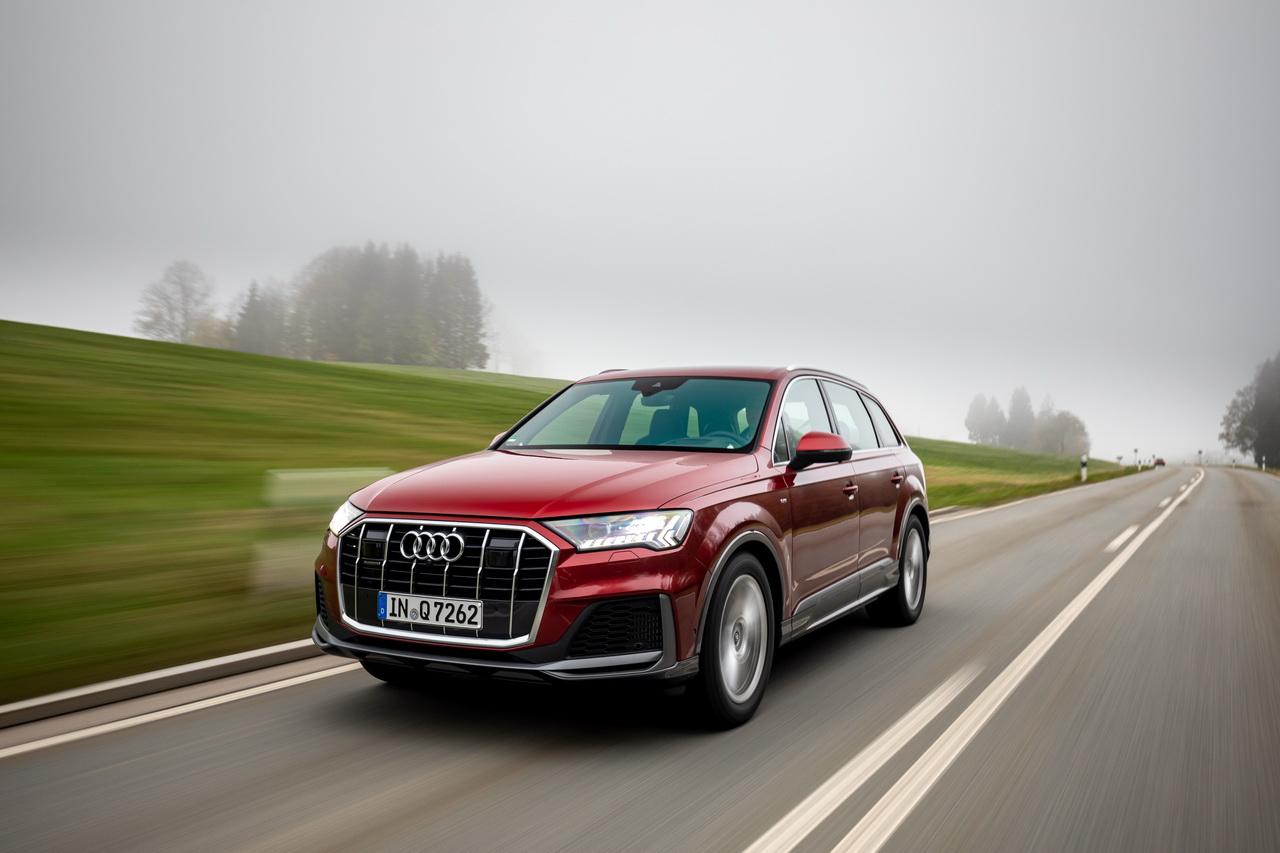 Fiche technique Audi Q7 50 TDI restylé (2019)