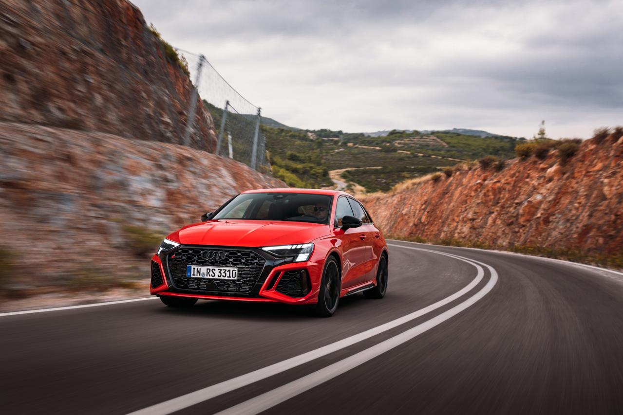Bilan de l'essai, fiche technique et prix Audi RS3