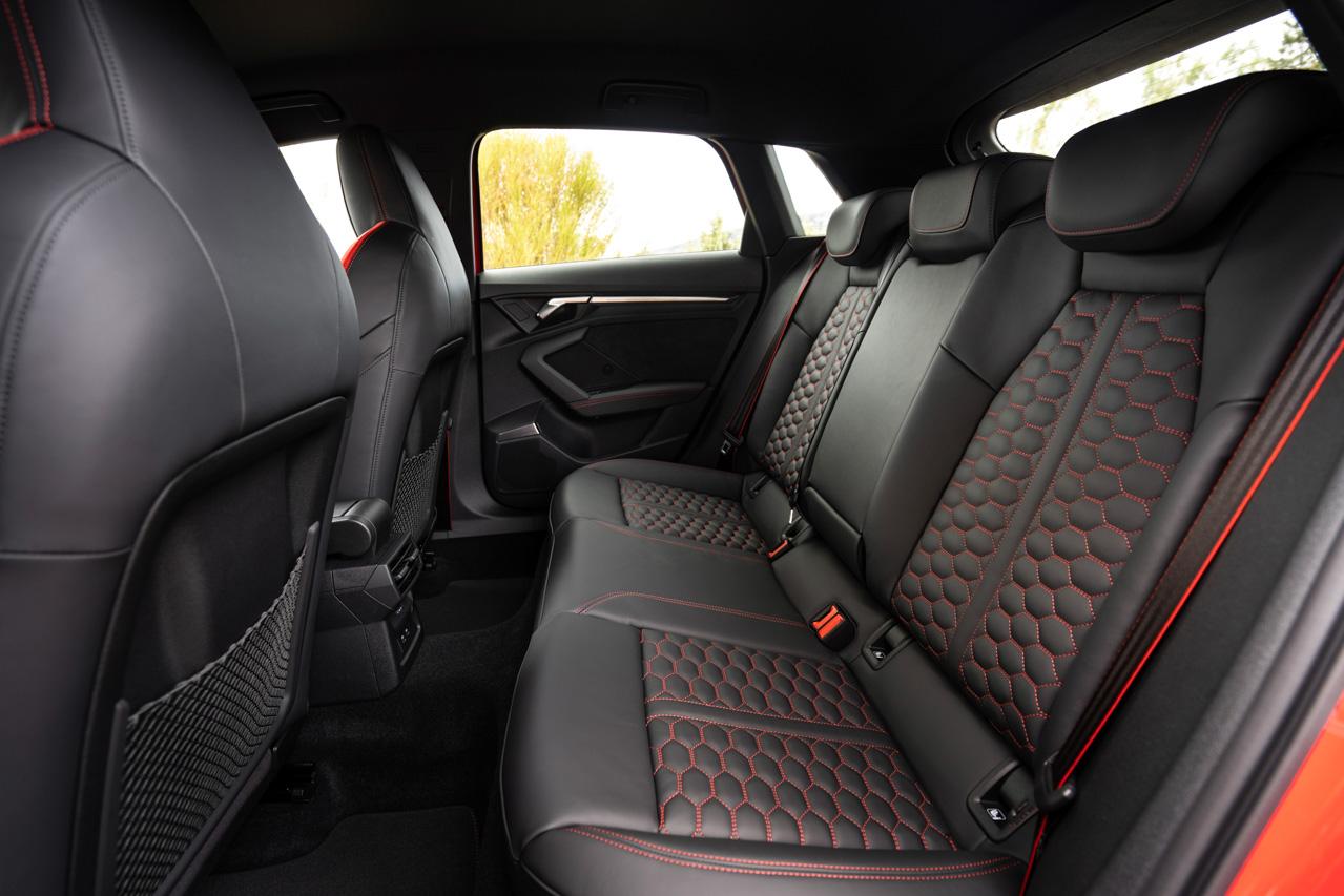 Photo 22 - Banquette Audi cuir - Essai Audi RS3 Sportback (2022) : la meilleure de la saga