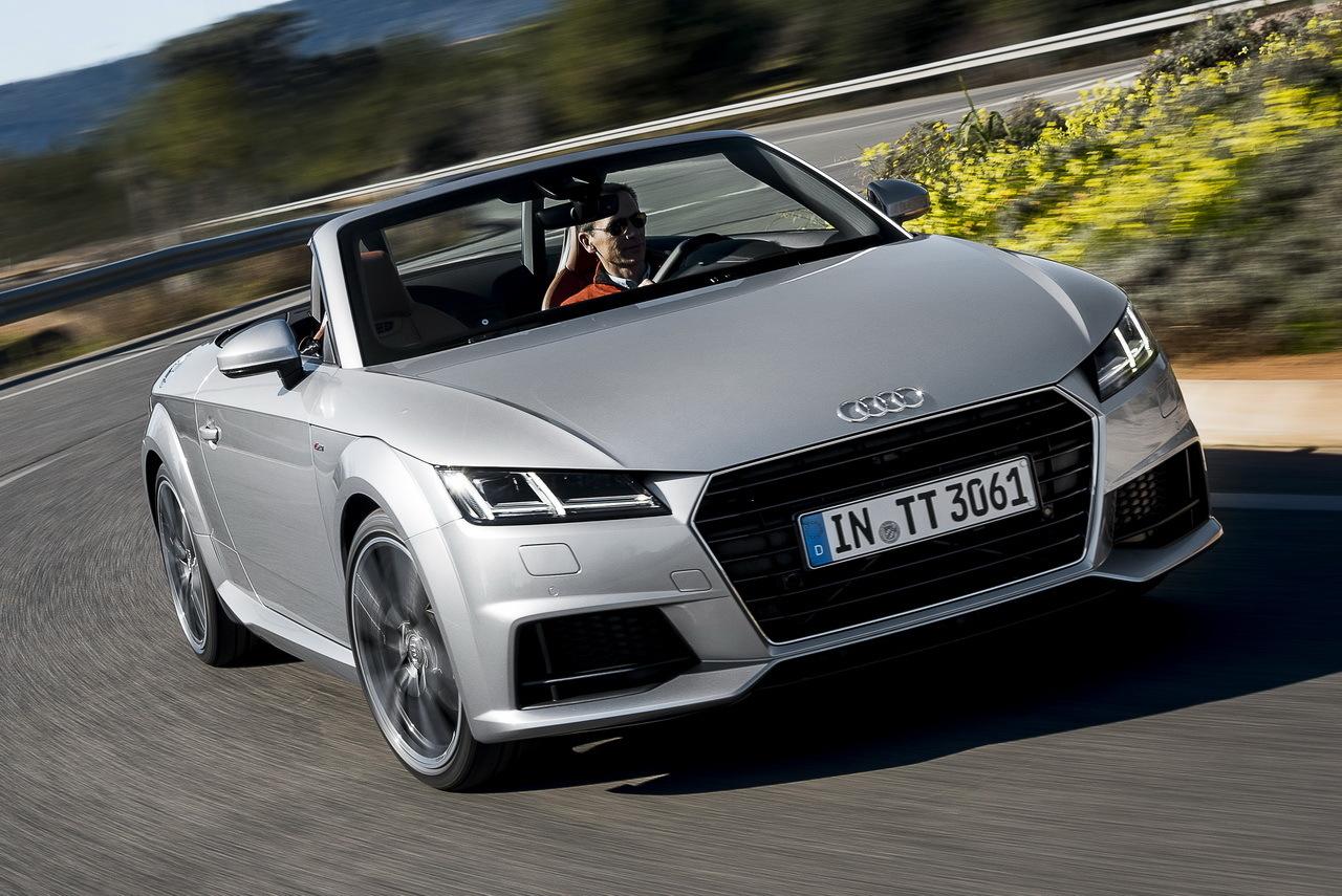 L'équipement et les options de l'Audi TT Roadster