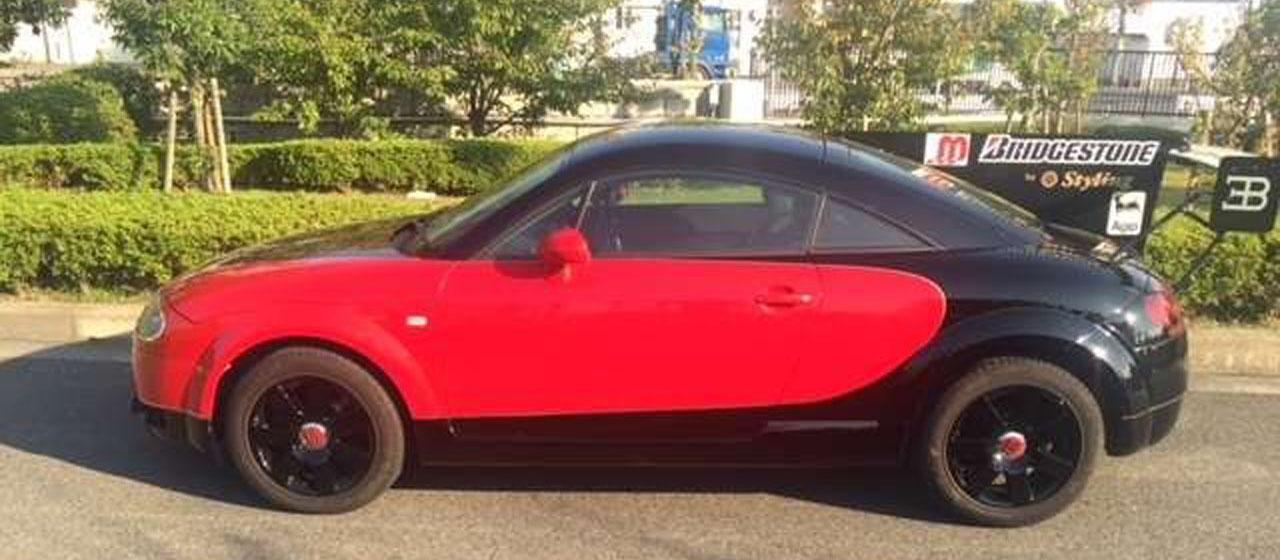 Photo 5 - audi TT bugatti veyron - Une Audi TT transformée en Bugatti ...