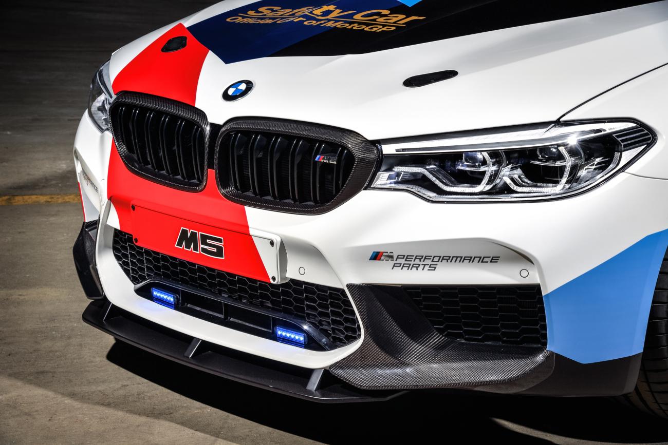 Diaporama et photos - BMW M5 MotoGP Safety Car 2018 : premières photos officielles | L'Argus