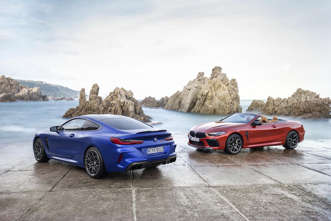 BMW M8 Compétition (2019) : 625 ch pour le coupé et le cabriolet