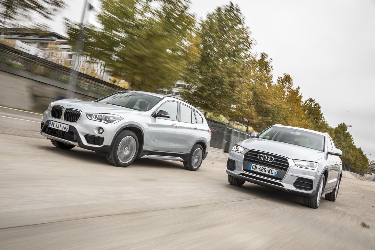 Photo 2 - audi q3 vs bmw x1 - Essai BMW X1 vs Audi Q3 : le comparatif X1 Q3