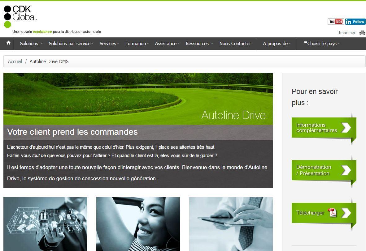 Diaporama et photos - CDK déploie son DMS Autoline Drive dans les ...